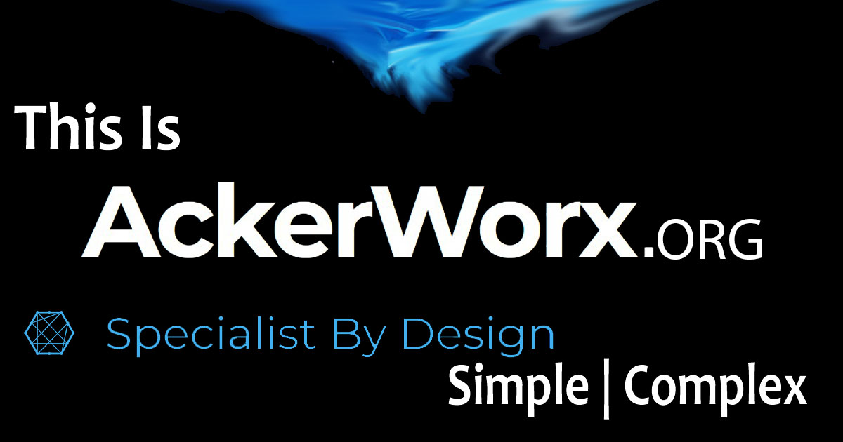 Home | AckerWorx Org